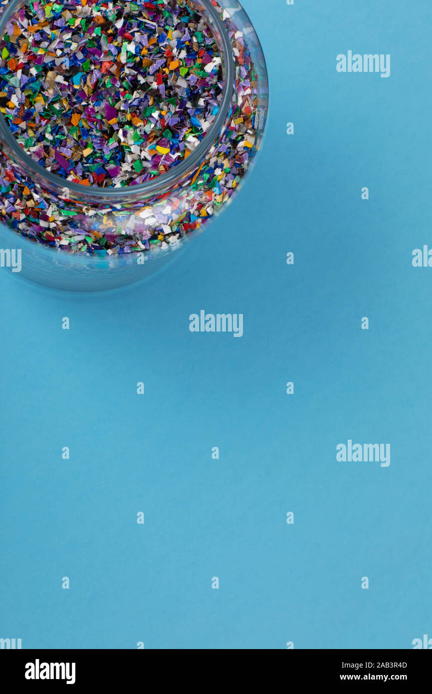 Plastic bottles recycled pellets hi-res stock photography and images ...