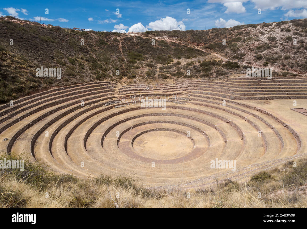 Moray (Inca ruin Stock Photo - Alamy
