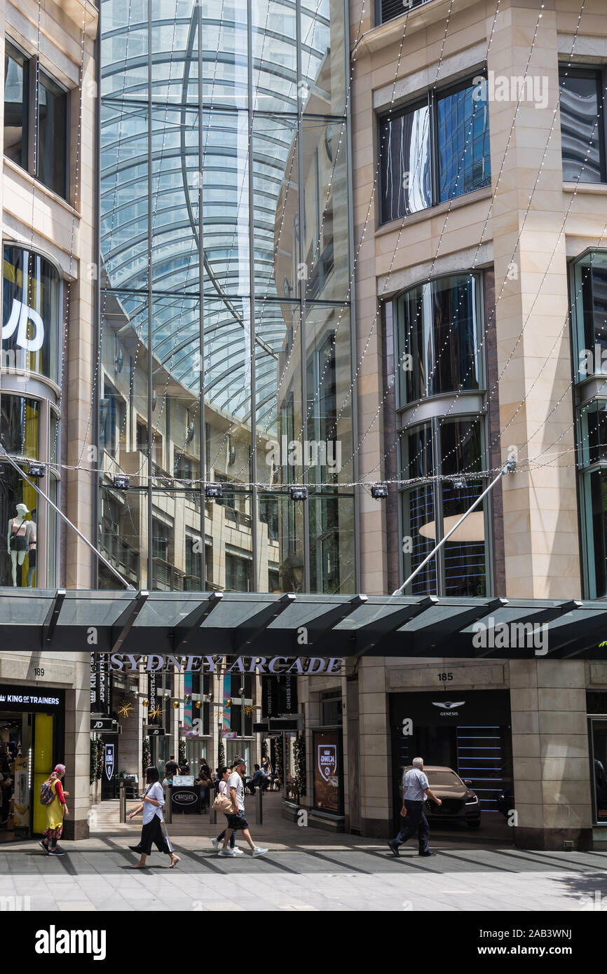 Exterior of The Strand Arcade, Sydney Stock Photo - Alamy