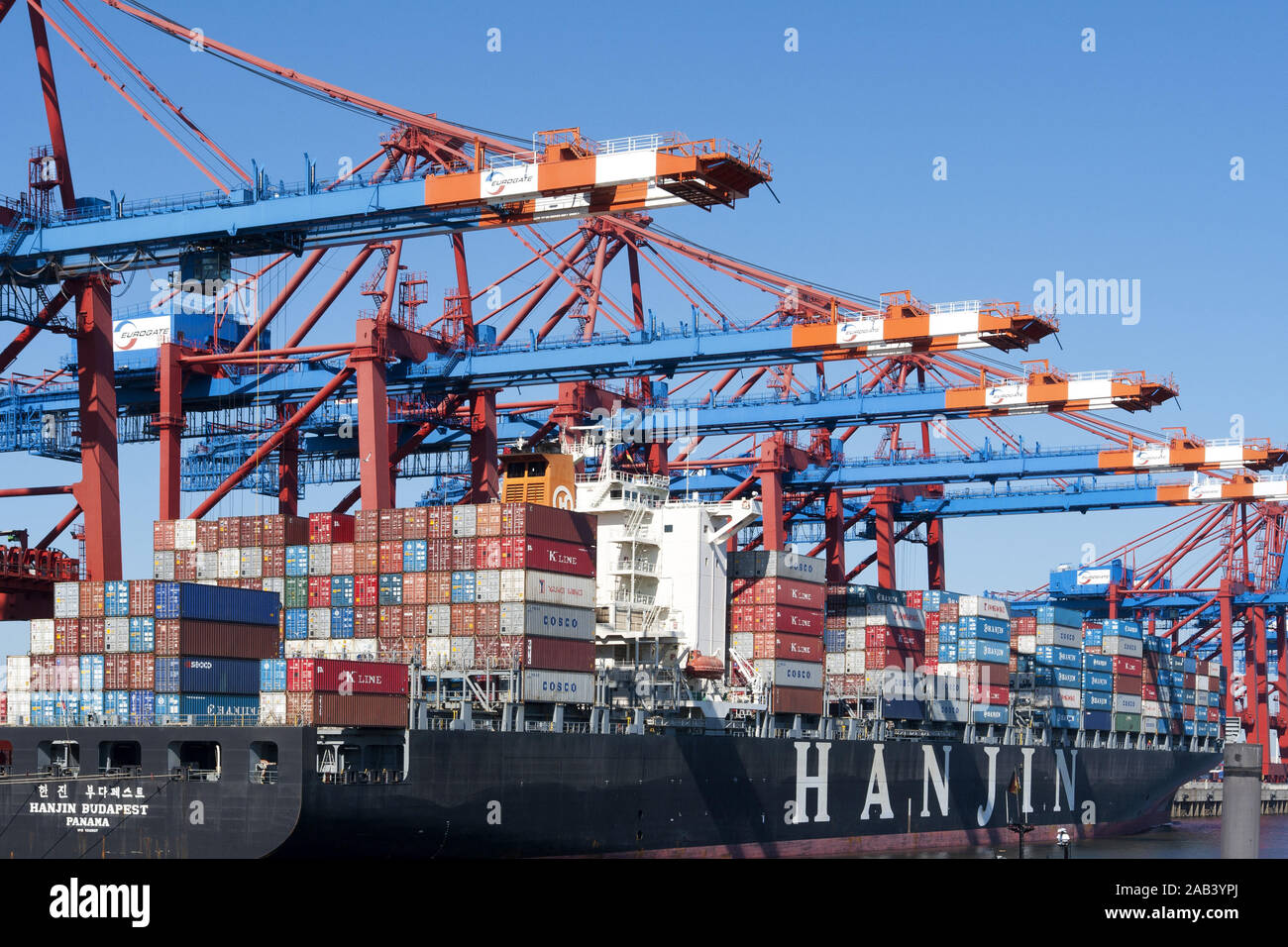 Containerterminal im Hamburger Hafen |Container Terminal in the Port of ...