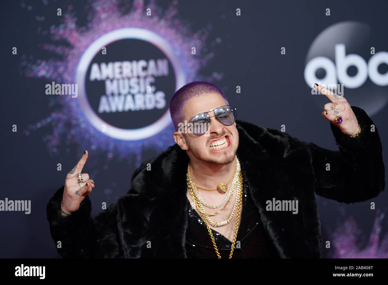 Los Angeles, Ca. 24th Nov, 2019. Andrew Watt at the 2019 American Music ...