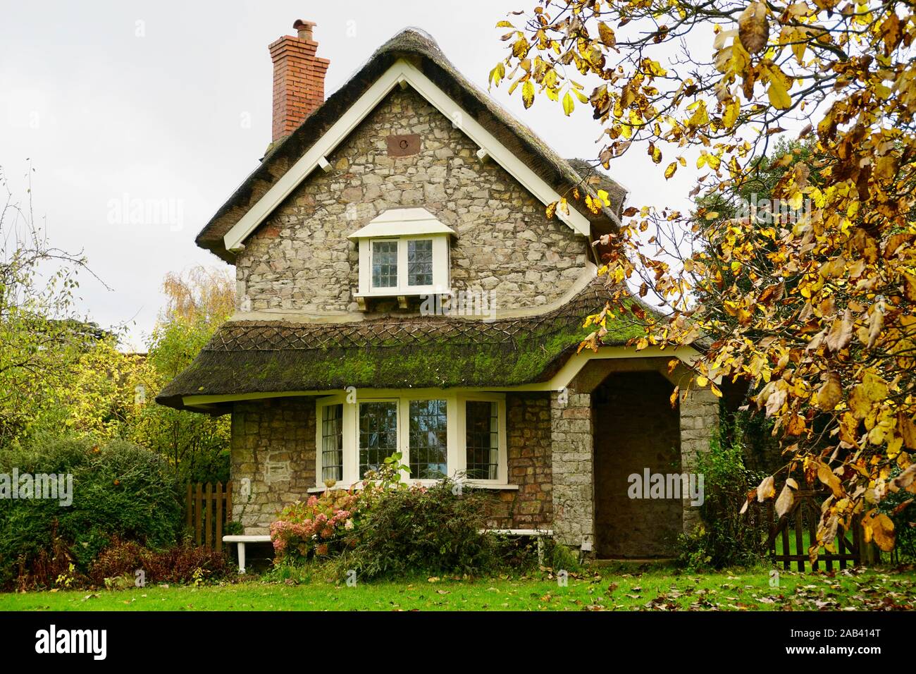Dutch Cottage, Blaise Hamlet, Bristol, England, UK, designed by the ...