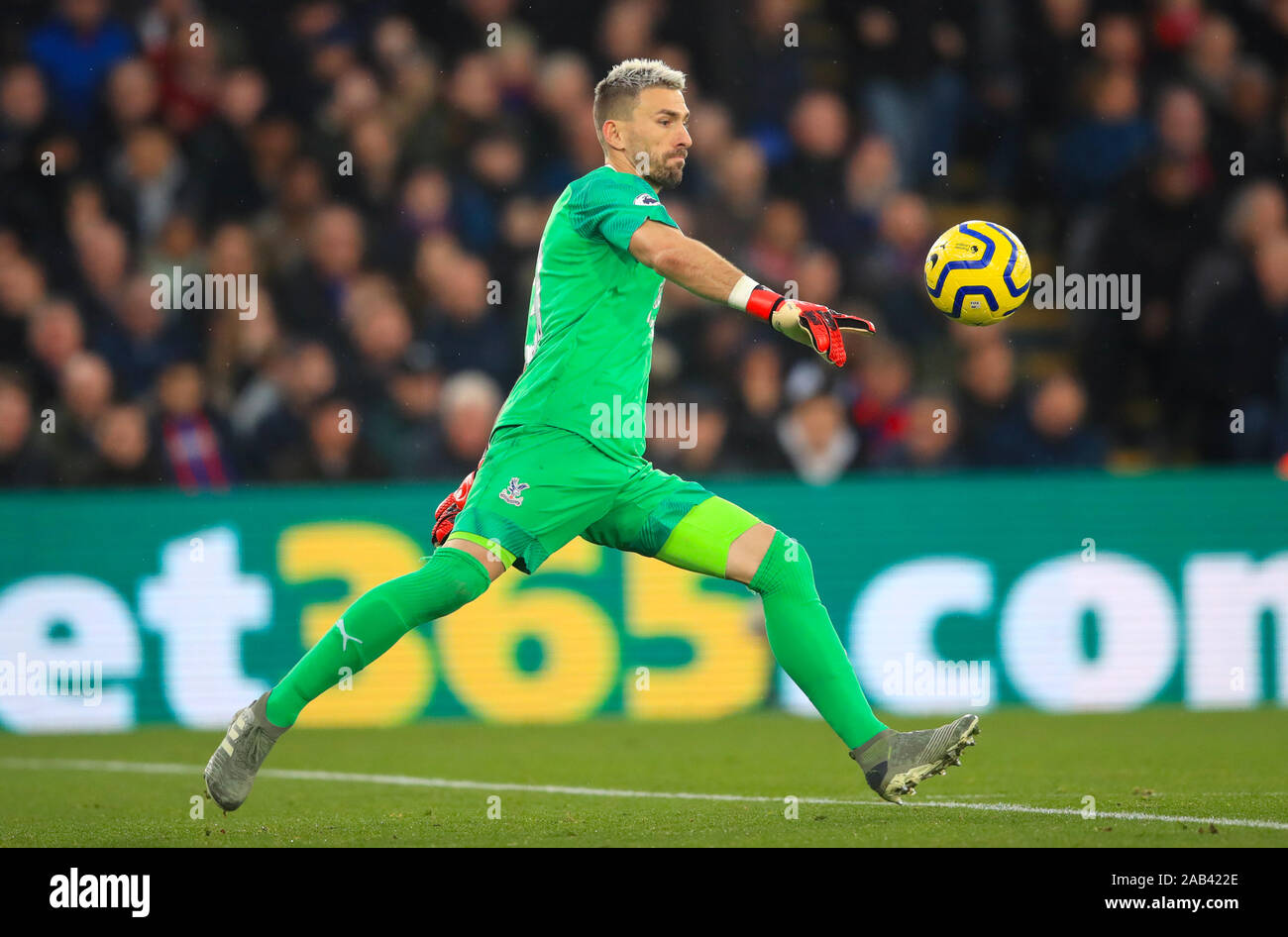 Crystal Palace goalkeeper Vicente Guaita Stock Photo - Alamy