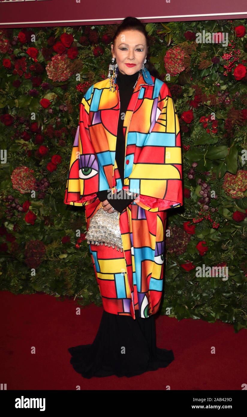 Frances Barber attends the 65th Evening Standard Theatre Awards at the ...