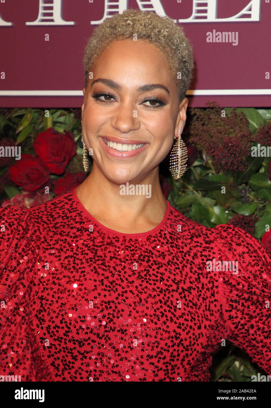 Cush Jumbo attends the 65th Evening Standard Theatre Awards at the ...