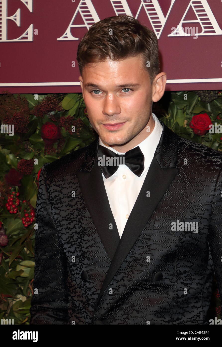 Jeremy Irvine attends the 65th Evening Standard Theatre Awards at the ...