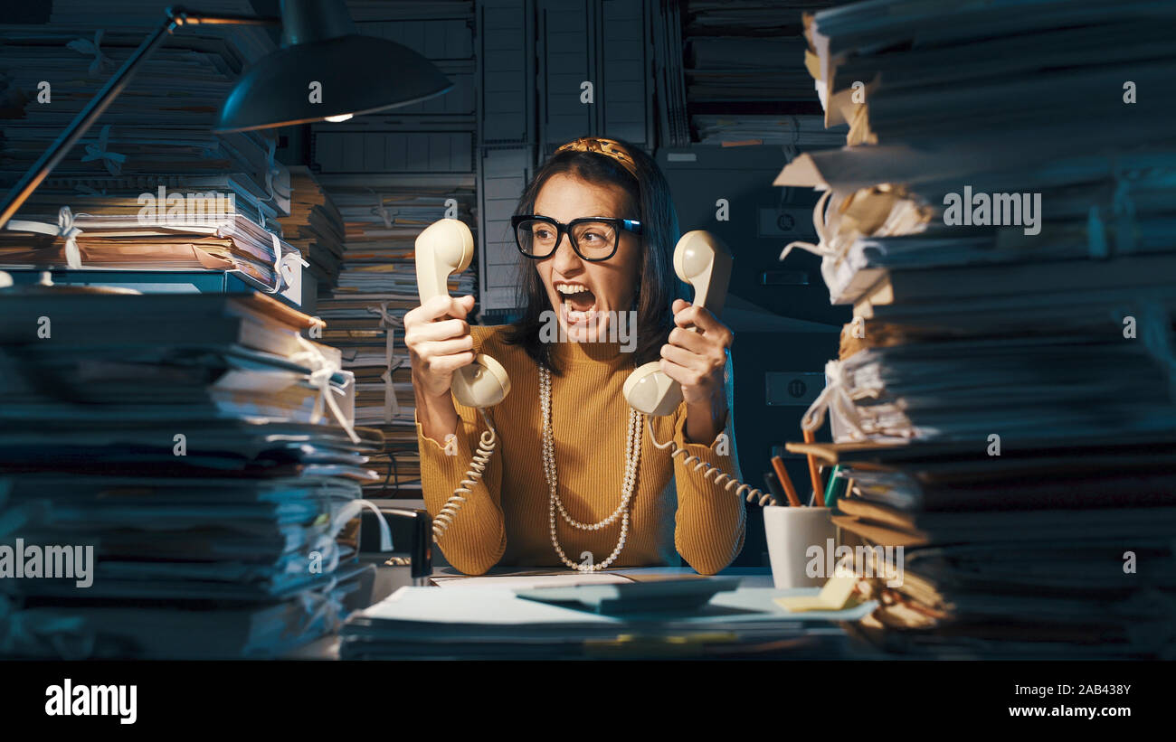 Angry customers hi-res stock photography and images - Alamy