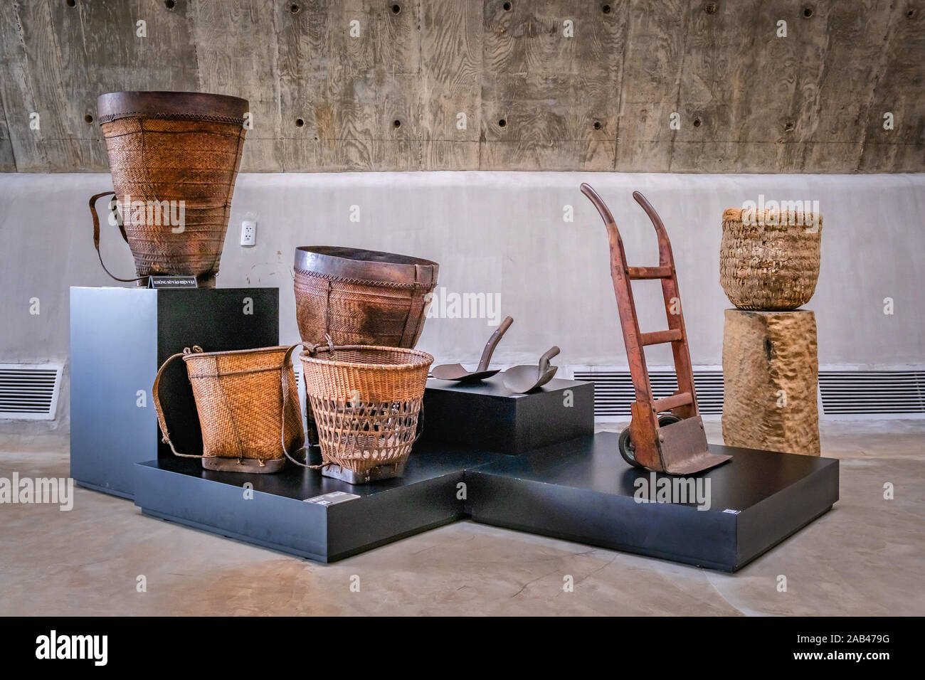 Coffee world museum, general view, Buon Me Thuot city, Dak Lak province ...