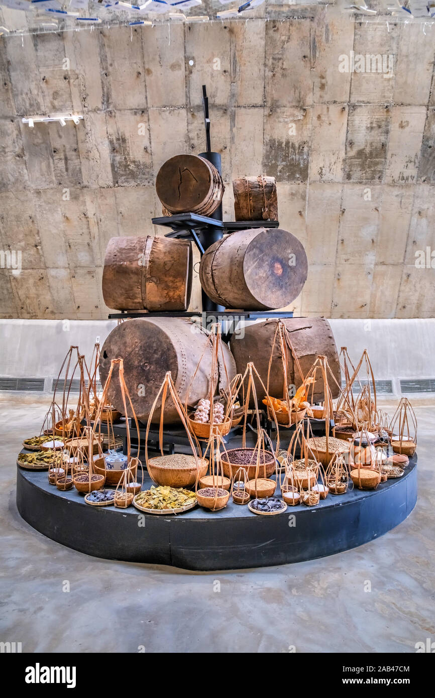 Coffee world museum, general view, Buon Me Thuot city, Dak Lak province ...