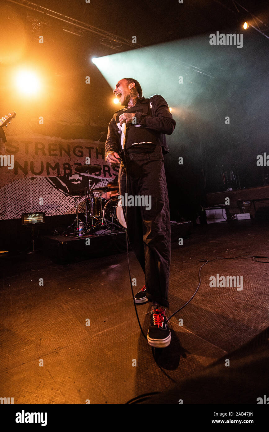 Copenhagen, Denmark. 22nd, November 2019. The American rock metal group ...