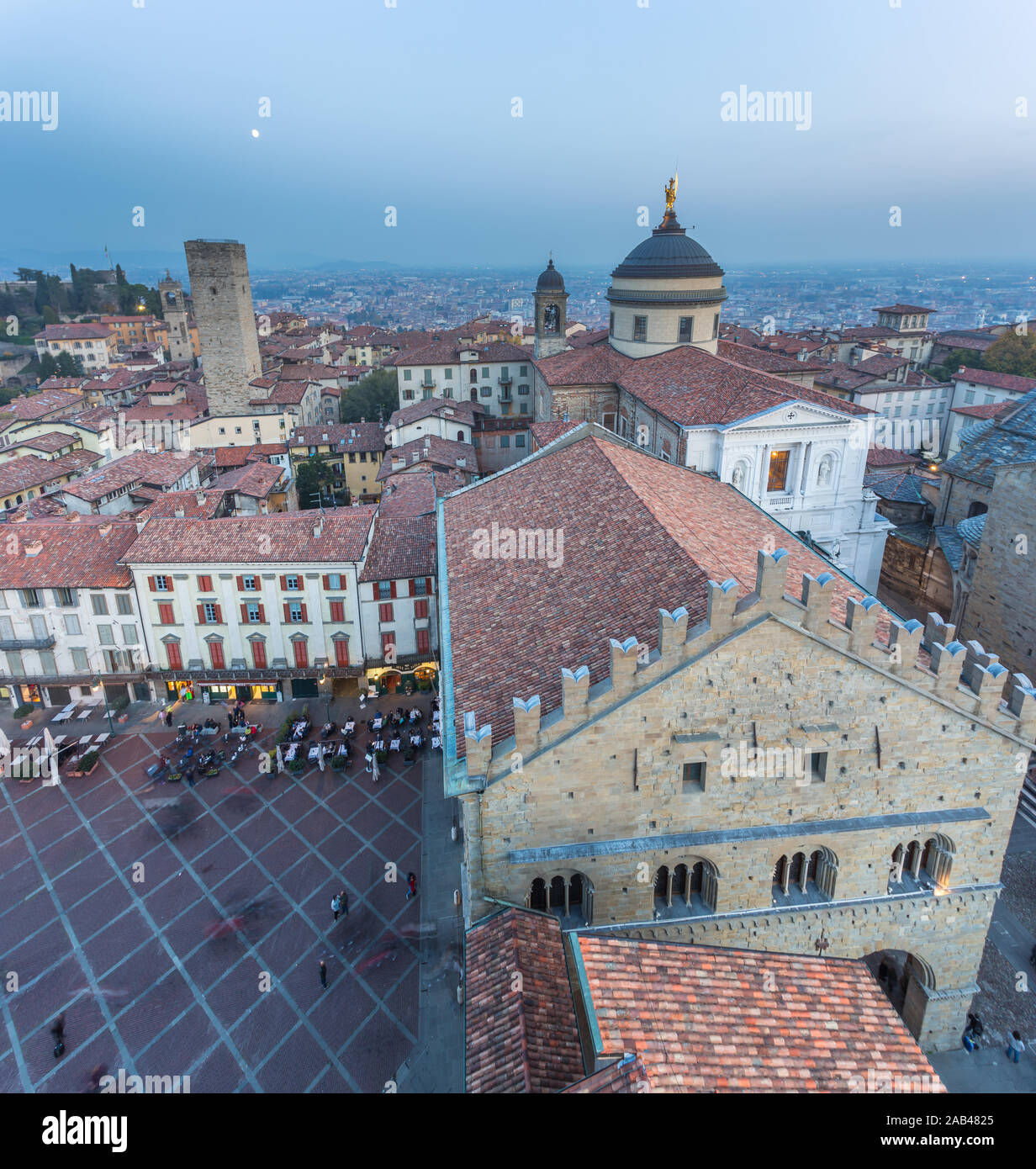 Bergamo italy amazing drone hi-res stock photography and images - Alamy