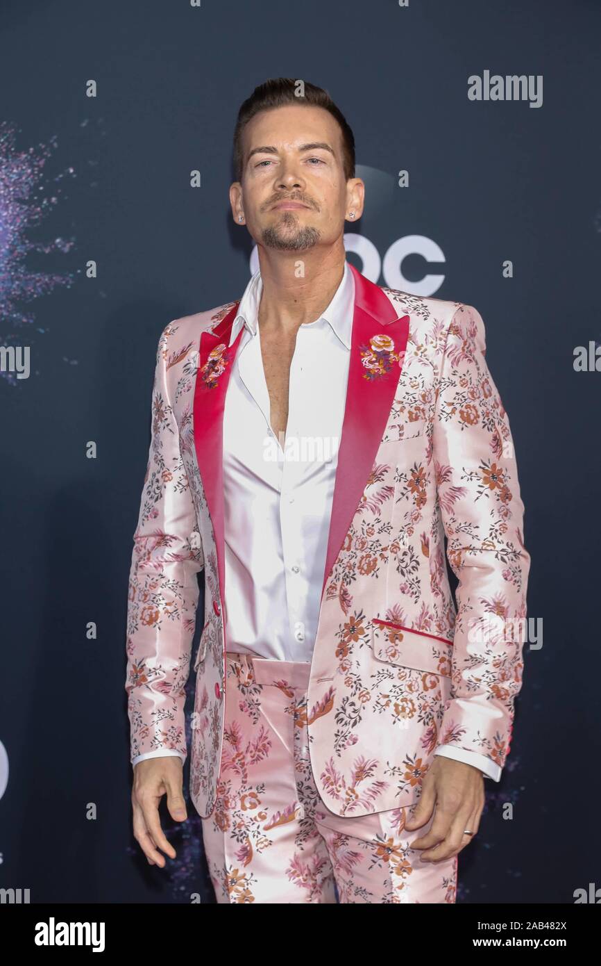 Los Angeles, USA. 24th Nov 2019. Damon Sharpe attends the 2019 American ...