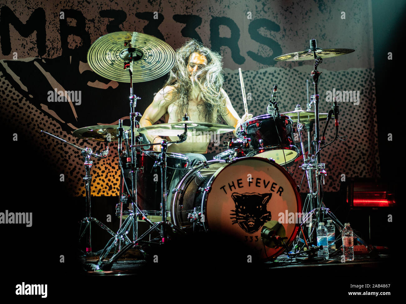 Copenhagen, Denmark. 22nd, November 2019. The American rock metal group ...
