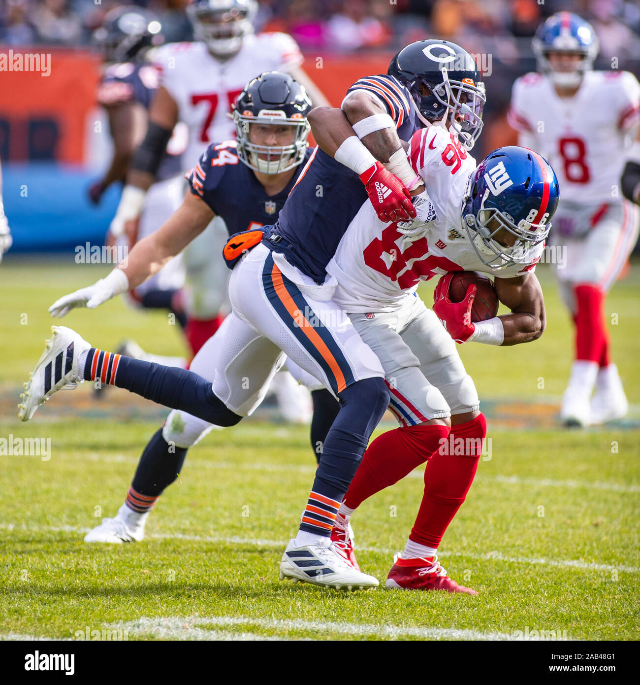 Chicago, Illinois, USA. 24th Nov, 2019. - Bears #39 Eddie Jackson ...