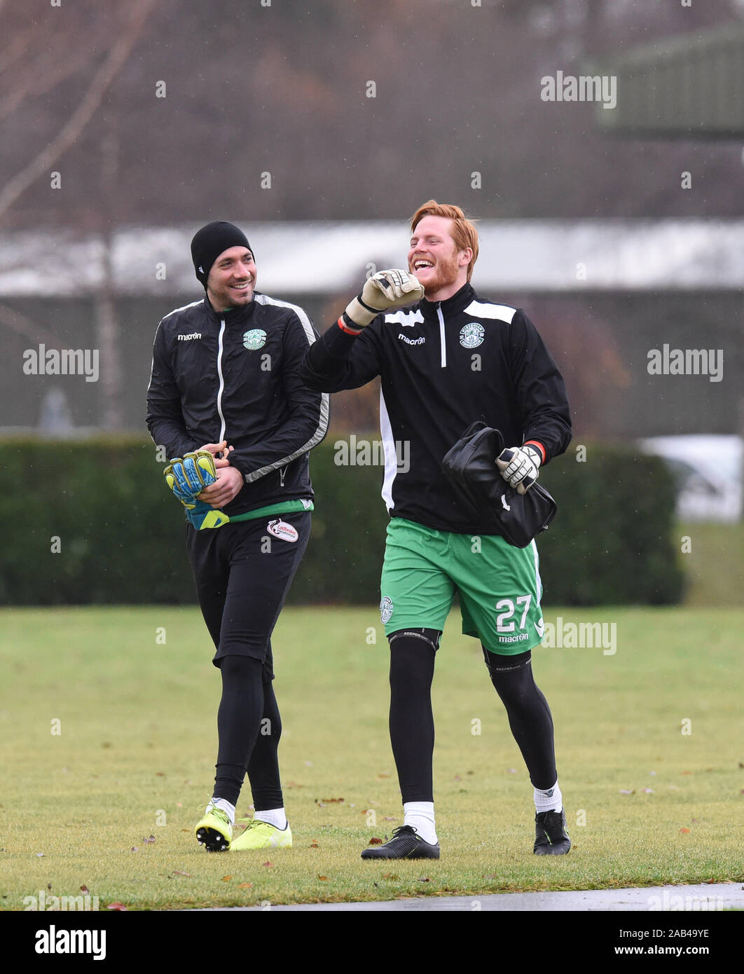 Tranent, Ormiston, East Lothian.Scotland, UK. 25th Nov, 2019. Hibernian ...