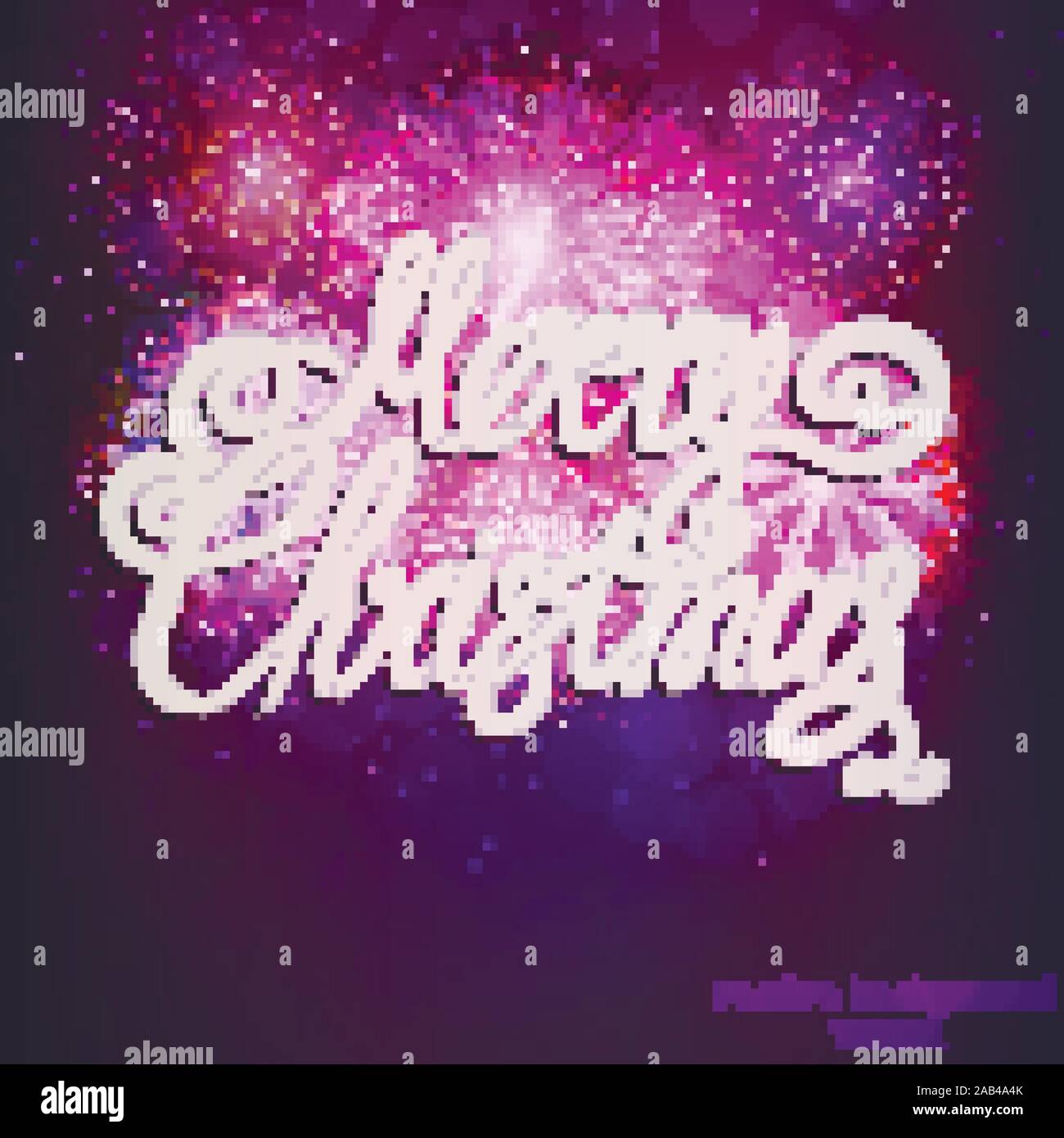 Bright Christmas Background. Holiday Merry Christmas background. Vector ...
