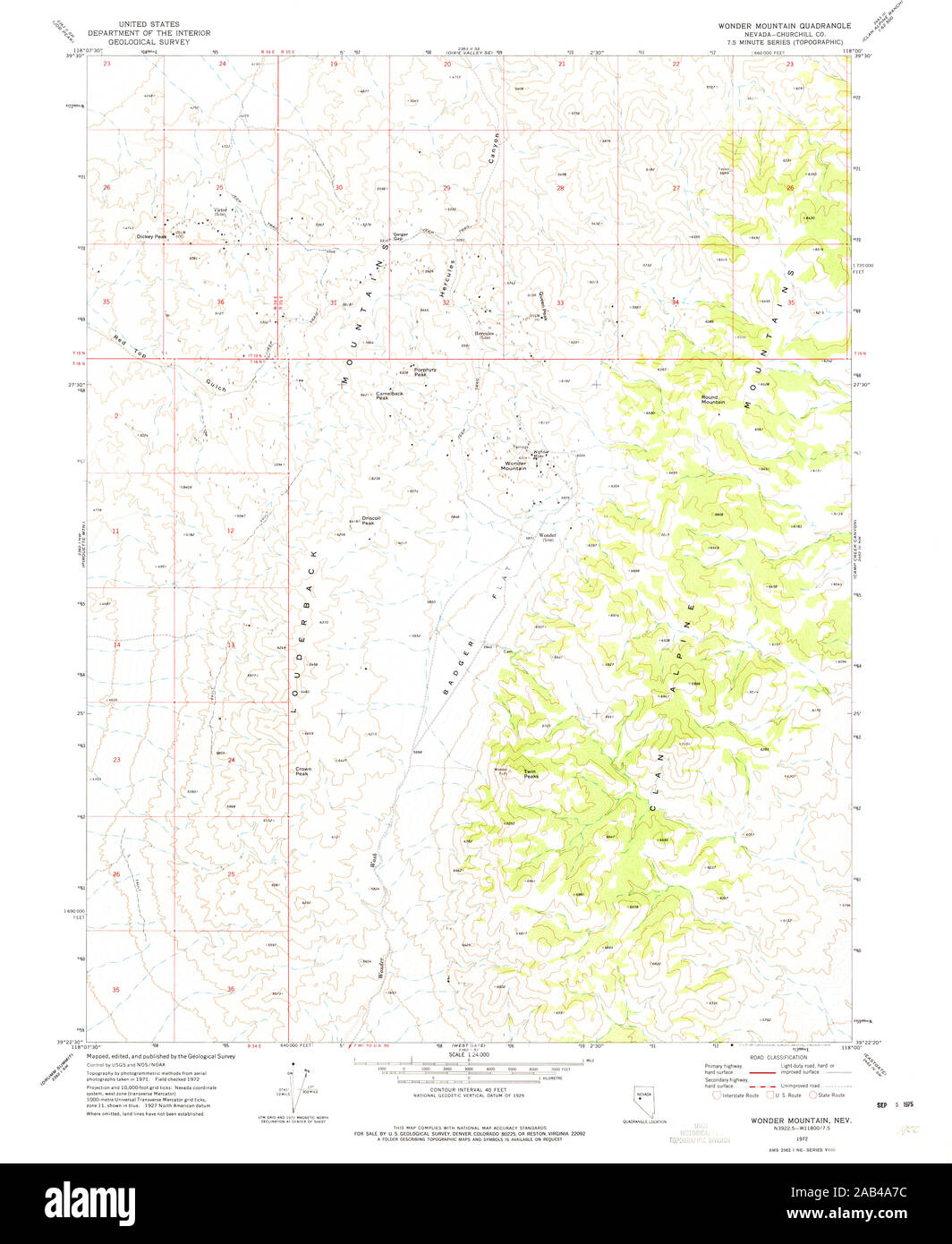 Wonder nevada Cut Out Stock Images & Pictures - Alamy