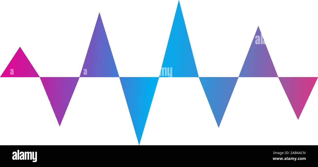 Sharp waveform hi-res stock photography and images - Alamy