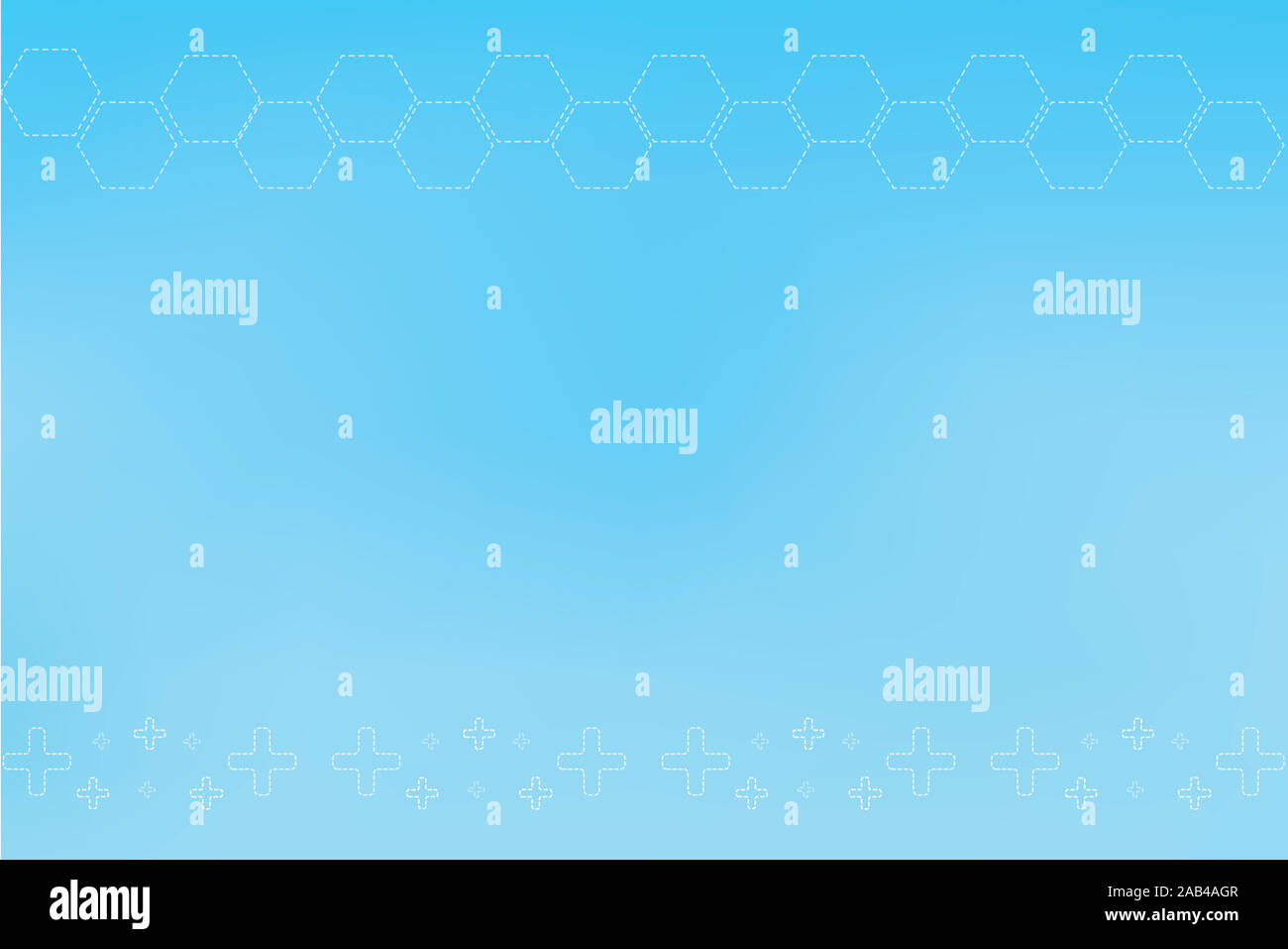 Geometry, positive and hexagon symbols Medical concept background Stock ...