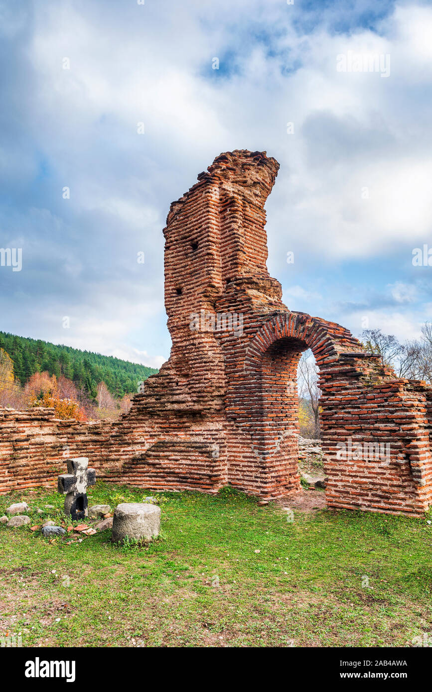 The St. Ilia Monastery is a ruins of a fortified Monastery complex with ...