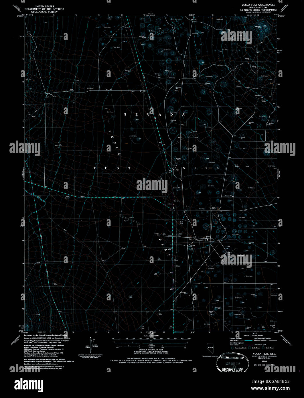 Yucca flat, nevada hi-res stock photography and images - Alamy