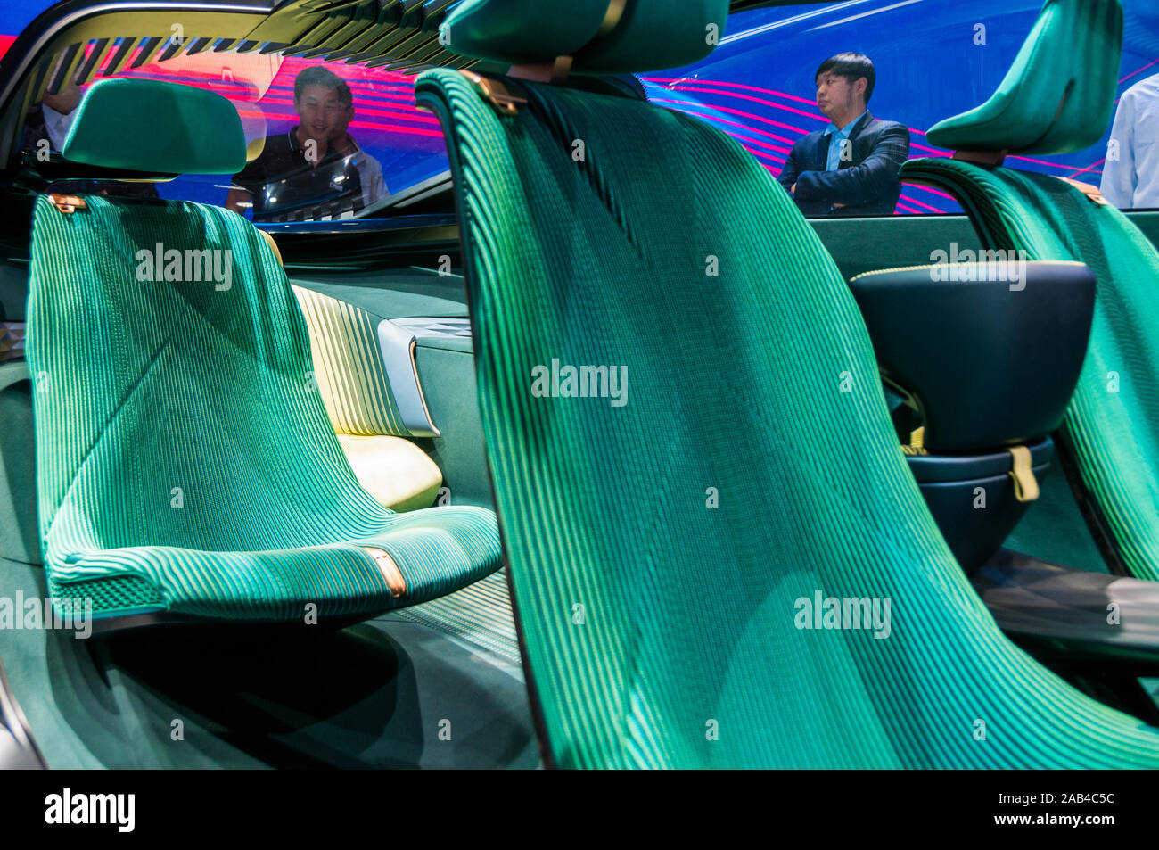 Interior of the GAC ENO.146 the world’s most aerodynamic car with the ...