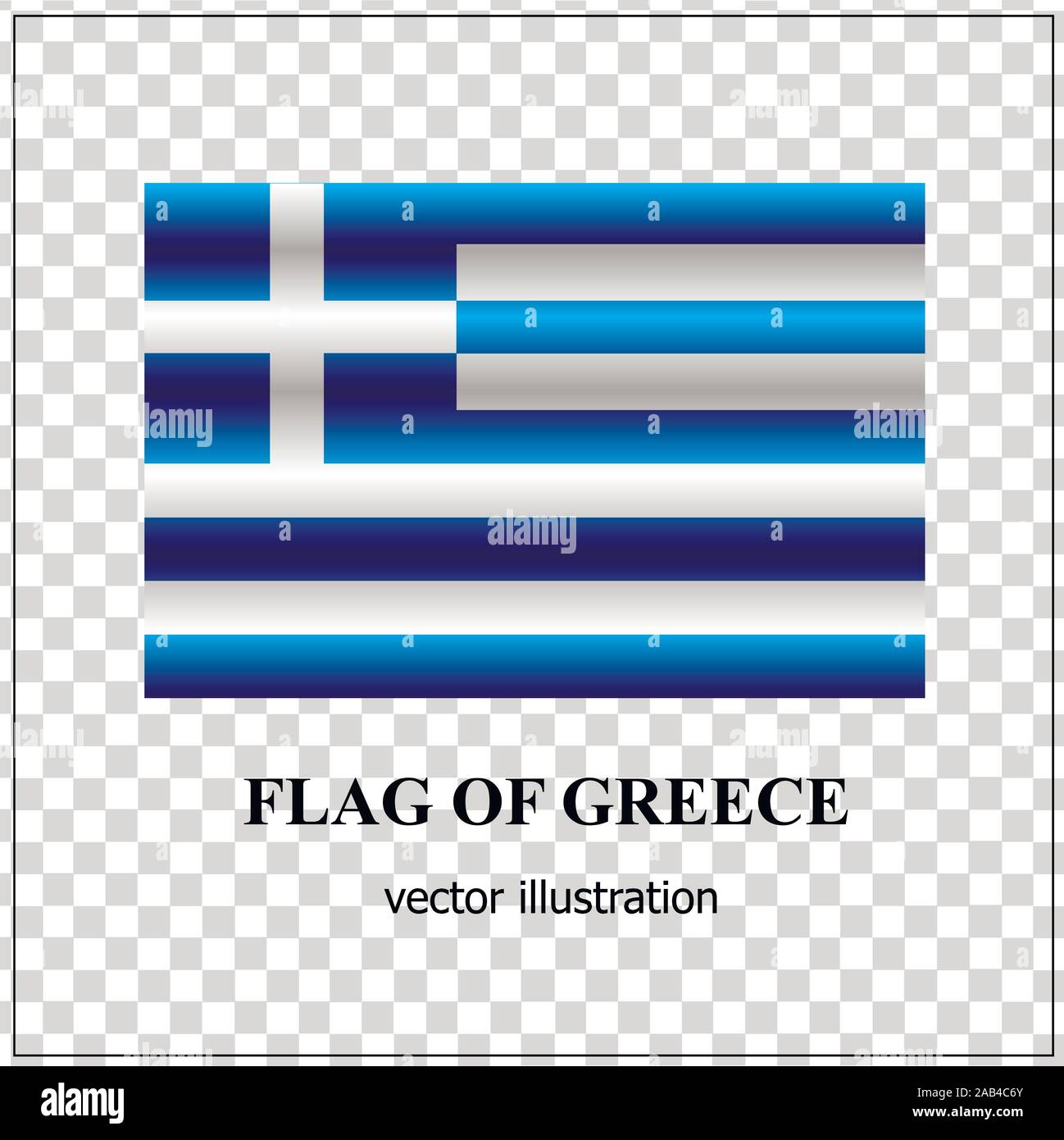 Banner with flag of Greece. Colorful illustration with flag for design ...