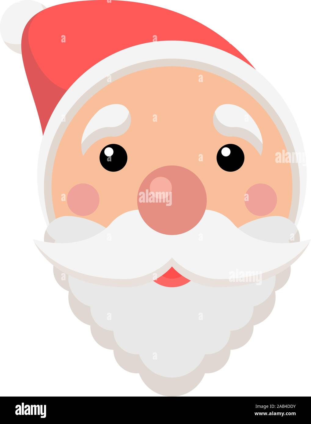 Santa Claus Face Clipart