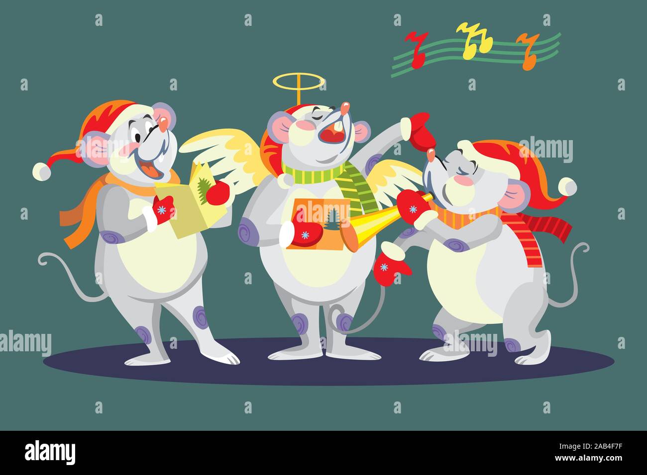 Funny christmas characters hi-res stock photography and images - Alamy