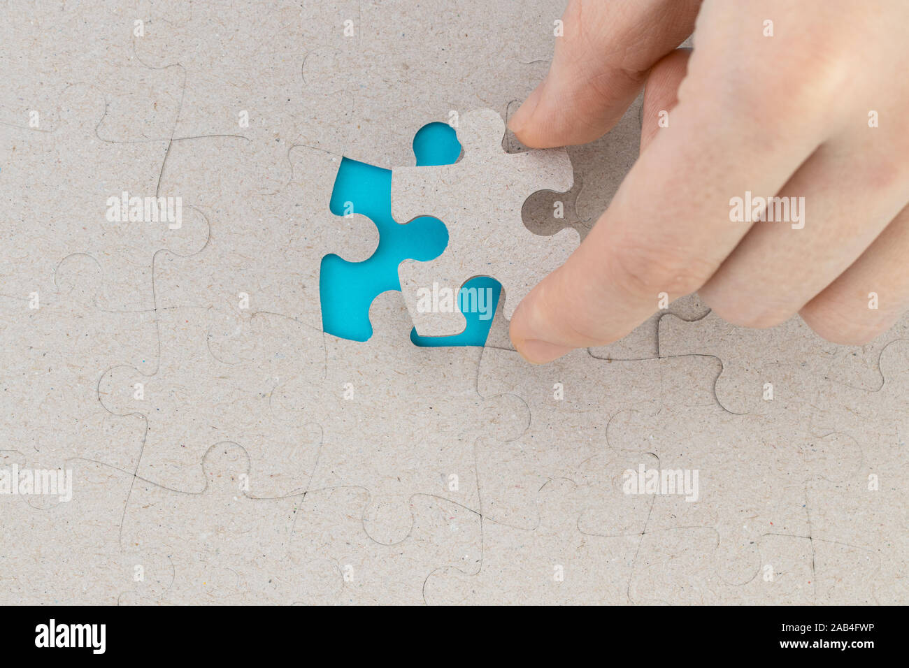 Concept solution problem piece hi-res stock photography and images - Alamy