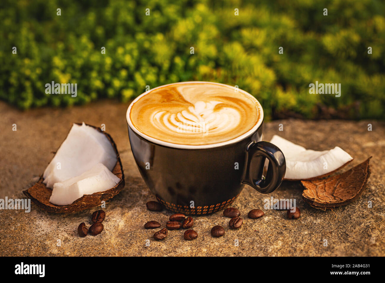 Coconut coffee hi-res stock photography and images - Alamy