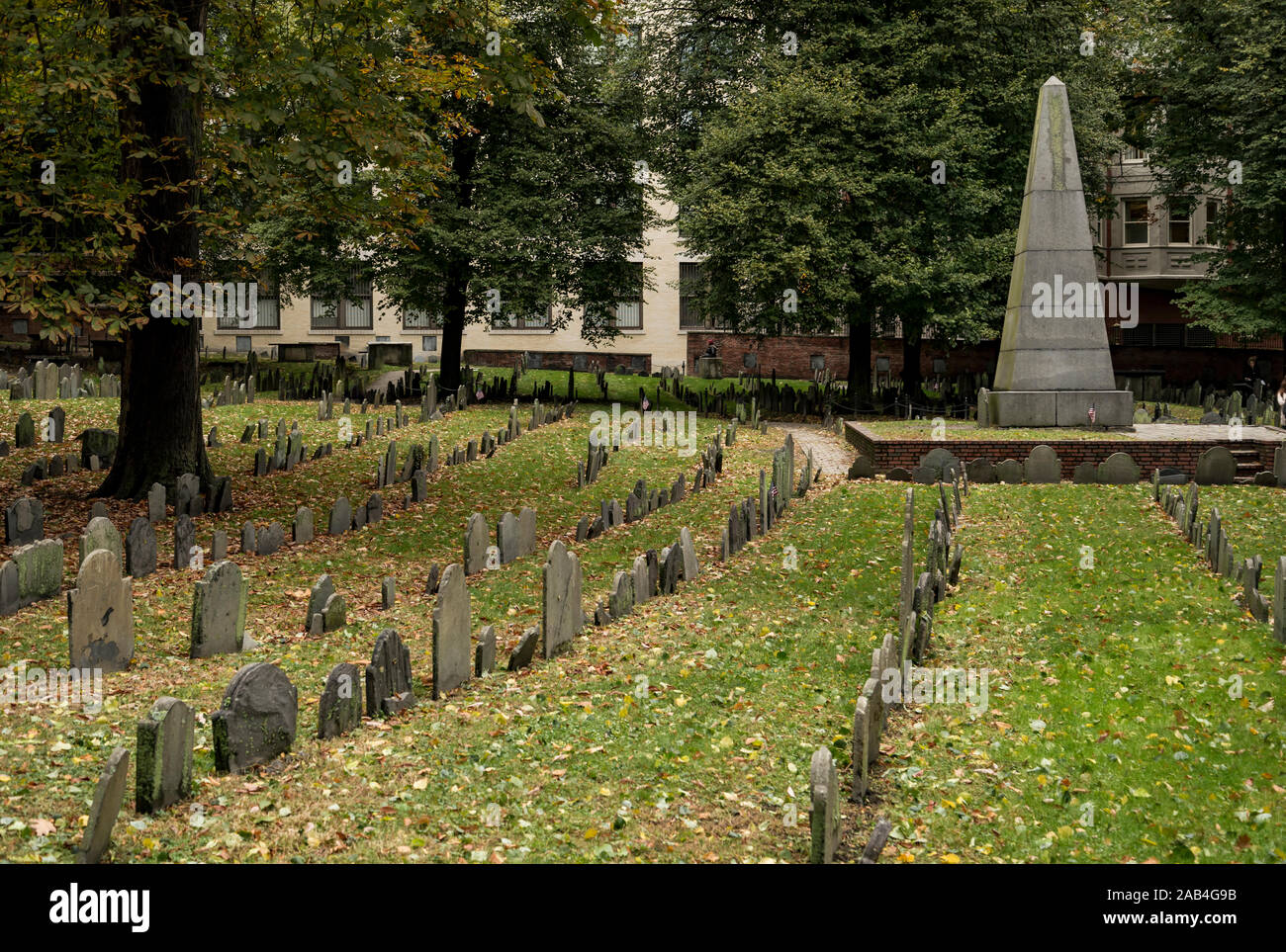 Boston Common's burial ground, historical figures from American ...