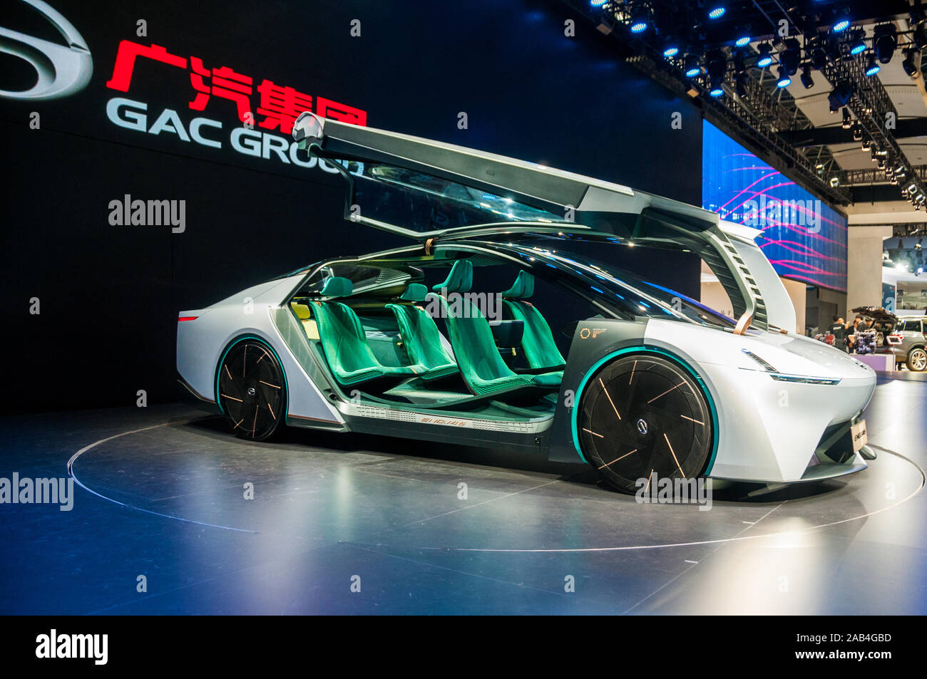 Interior of the GAC ENO.146 the world’s most aerodynamic car with the ...