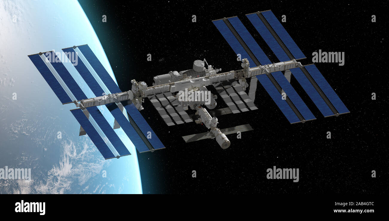 Iss illustration hi-res stock photography and images - Alamy