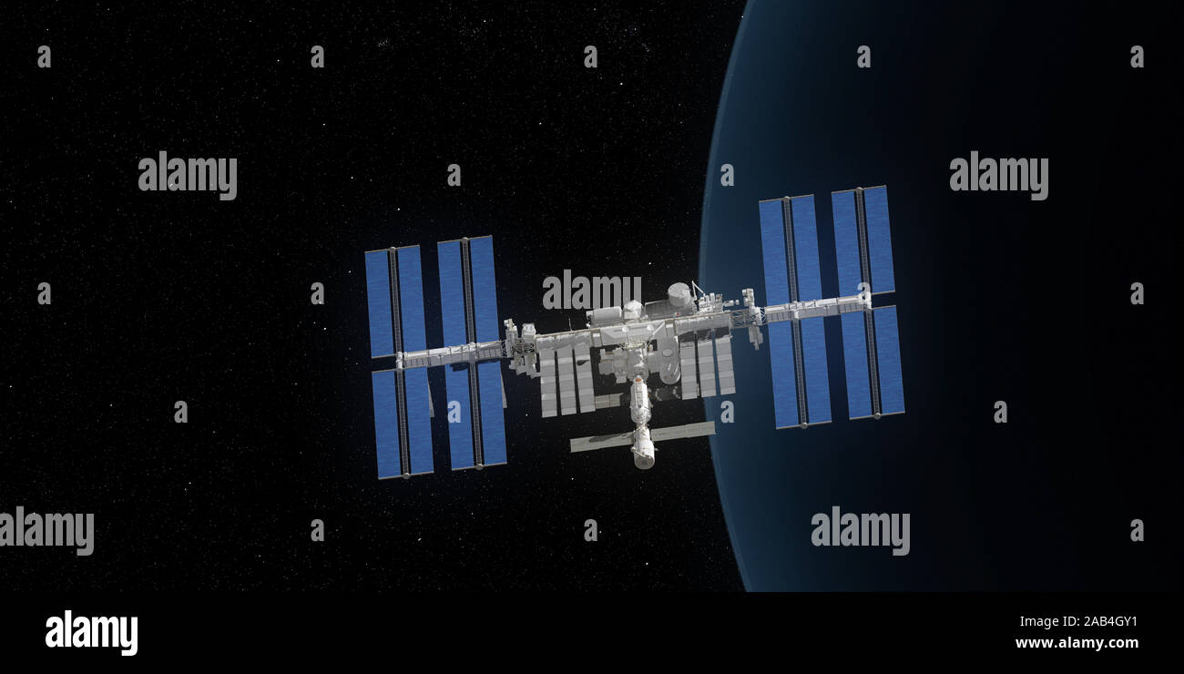 Iss illustration hi-res stock photography and images - Alamy