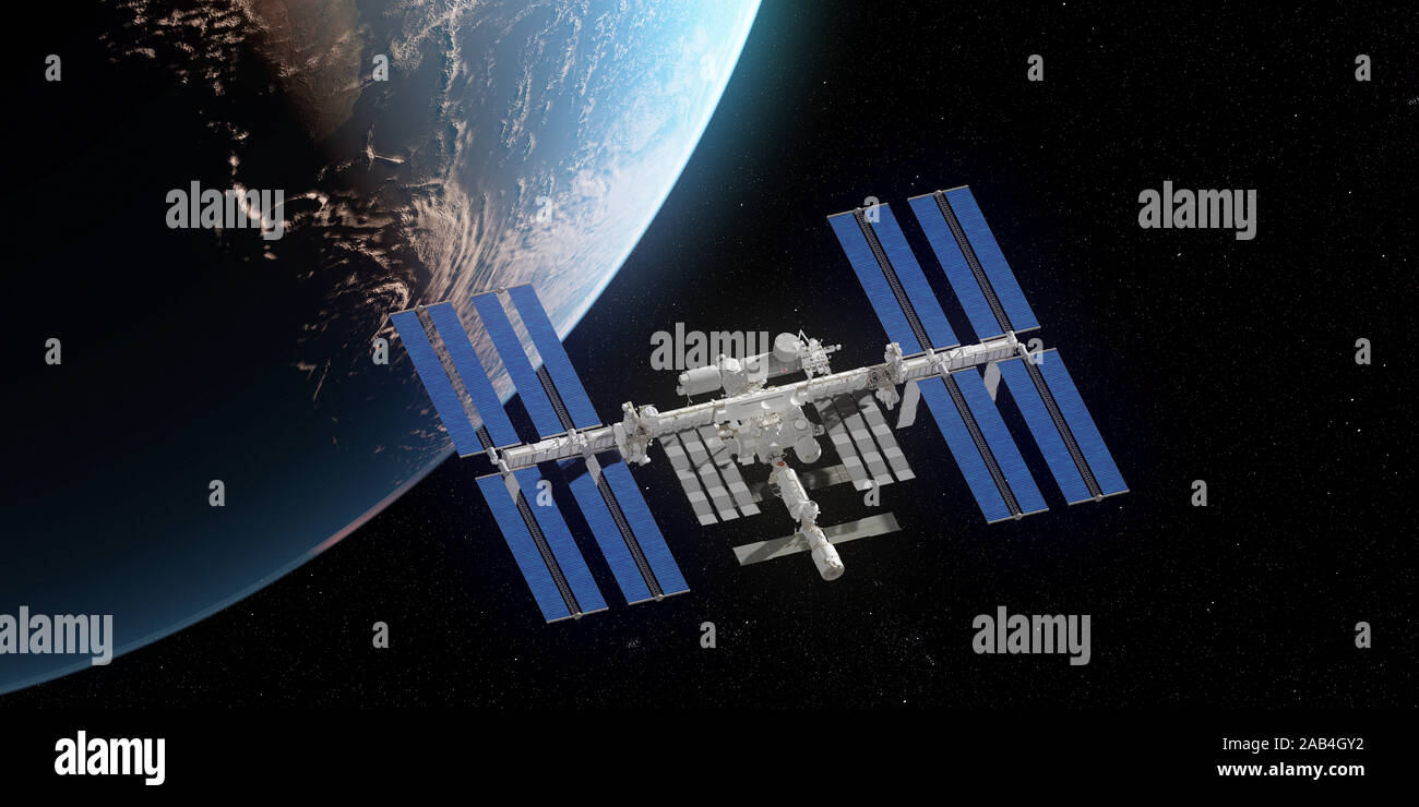 Iss illustration hi-res stock photography and images - Alamy