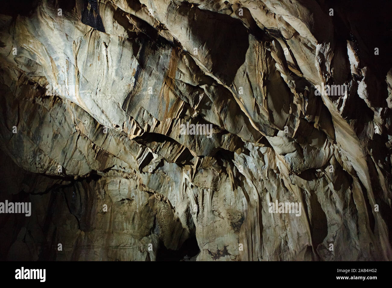 Rock formations in cave Borneo Malaysia Stock Photo - Alamy