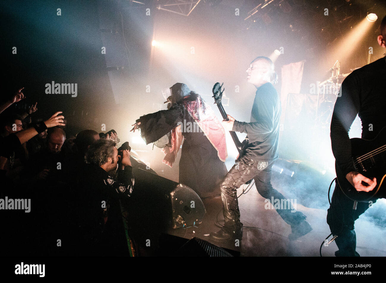 Copenhagen, Denmark. 24th, November 2019. The Norwegian black metal ...