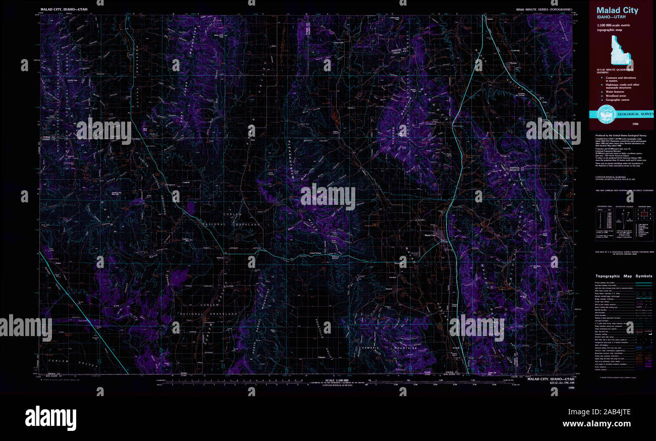 Map of malad city hi-res stock photography and images - Alamy