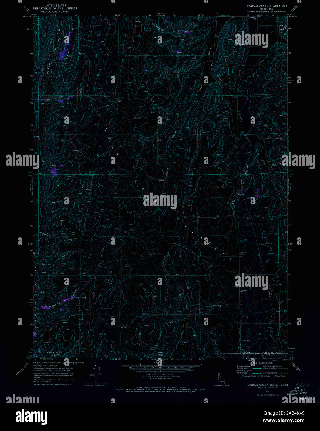 Pegram map hi-res stock photography and images - Alamy