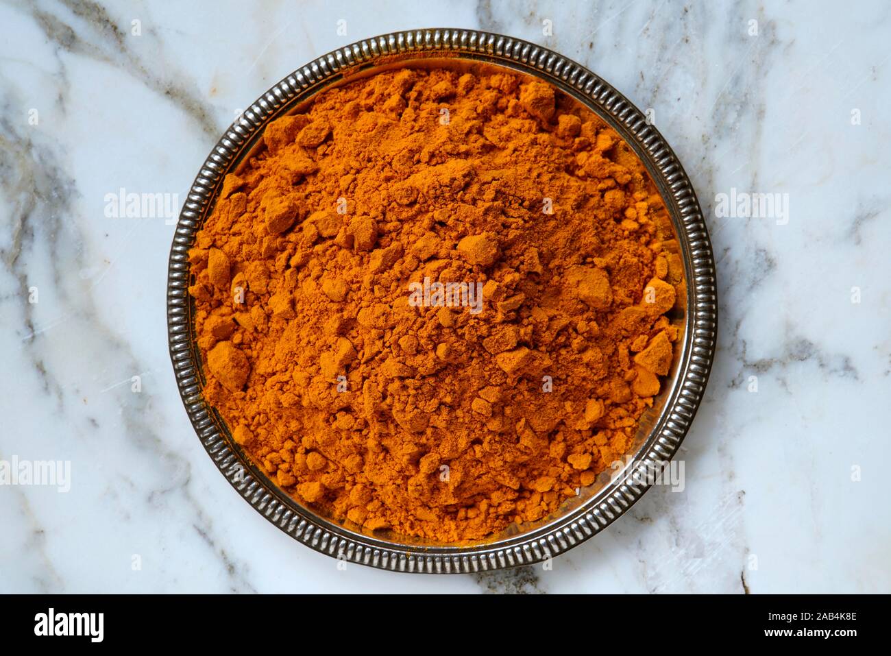 Turmeric (Curcuma longa), powder in a bowl, India Stock Photo - Alamy