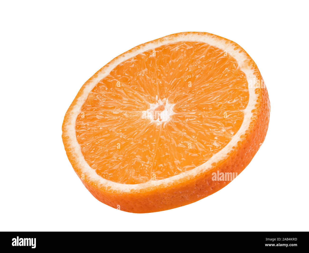 Orange Slice Close Up