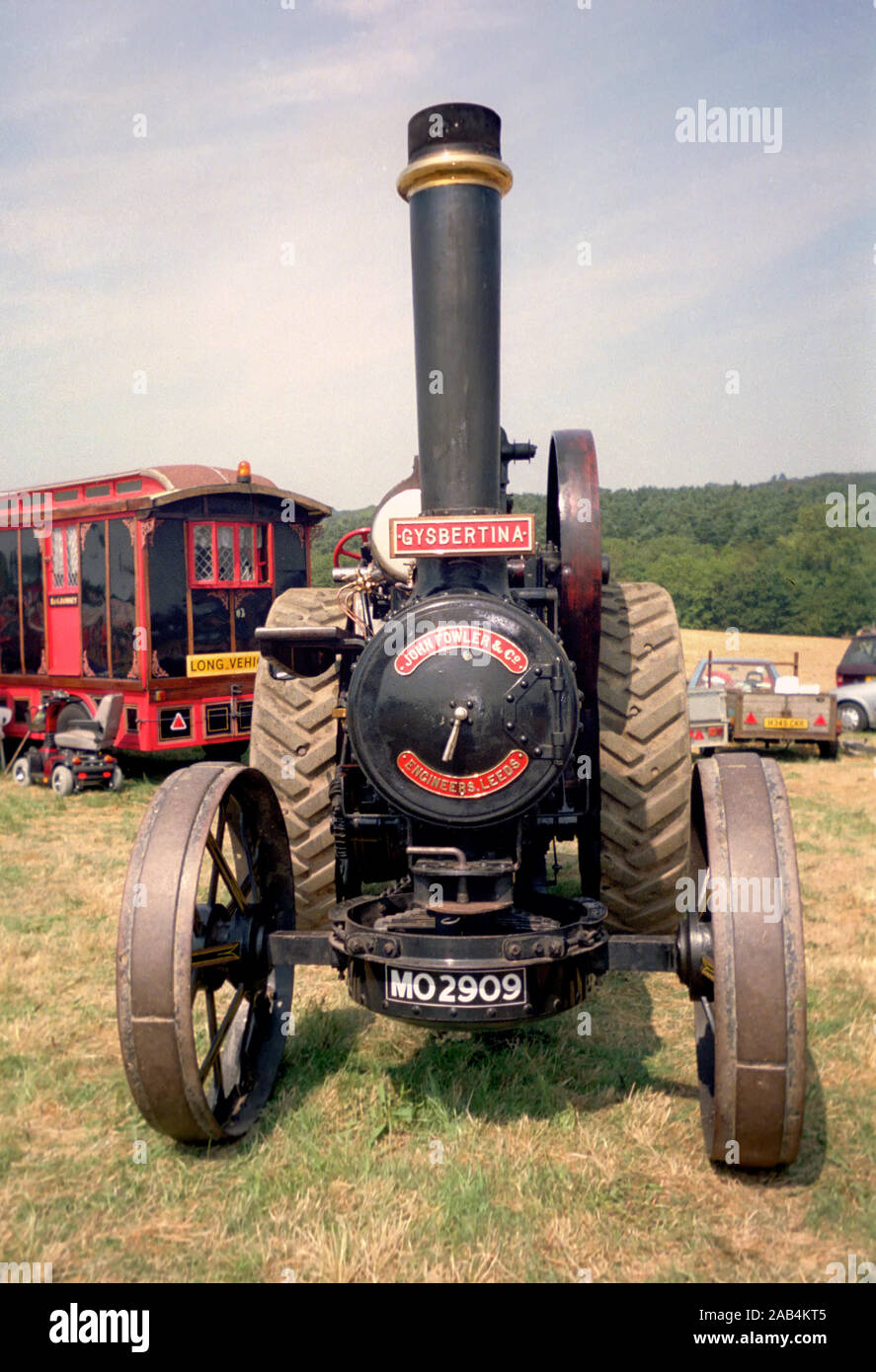 Fowler 1909 No11814 Traction Engine Stock Photo - Alamy