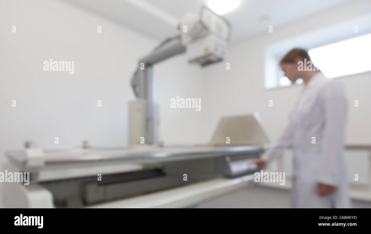 Woman showing Process of making X-ray diagnostic Stock Photo - Alamy
