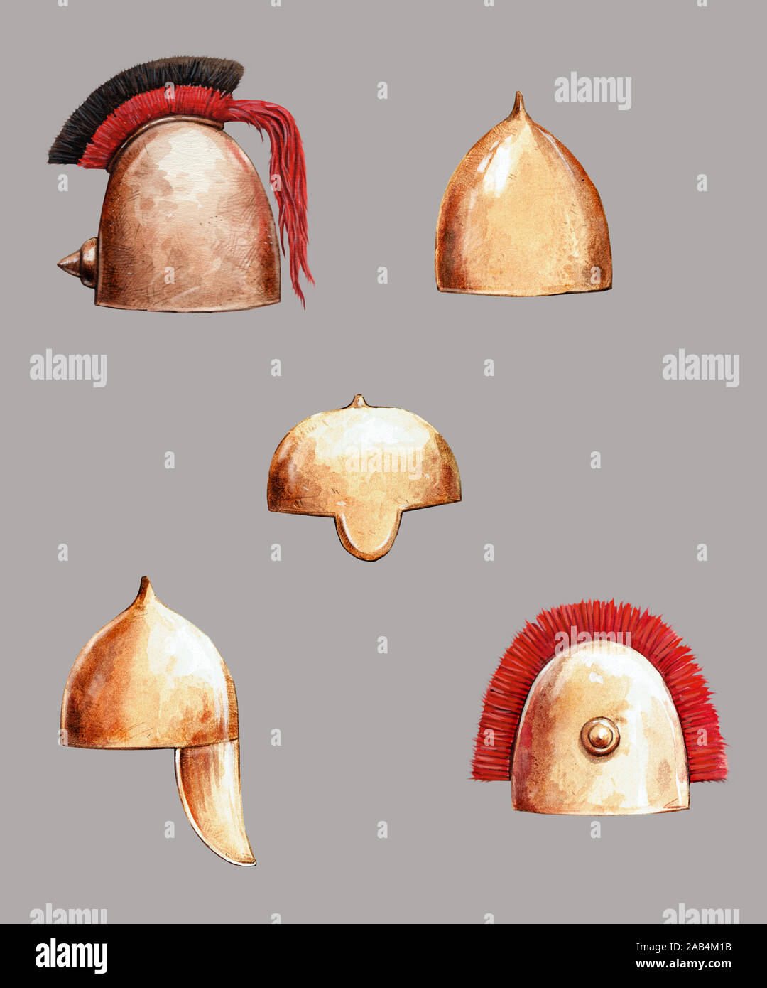 Ancient Warrior Helmet High Resolution Stock Photography and Images - Alamy