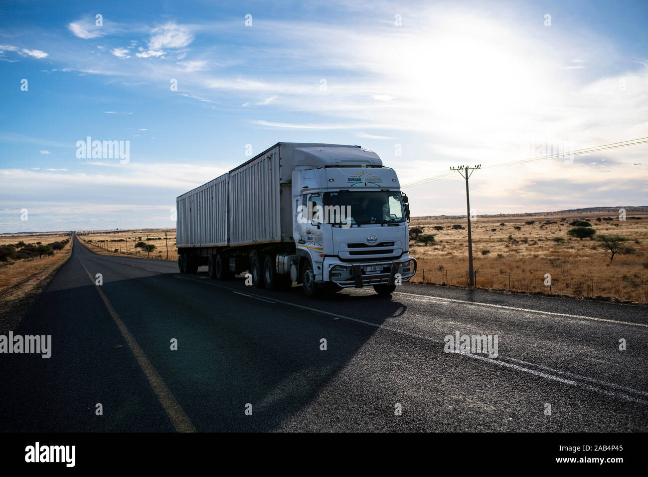 Lorry landscape hi-res stock photography and images - Alamy