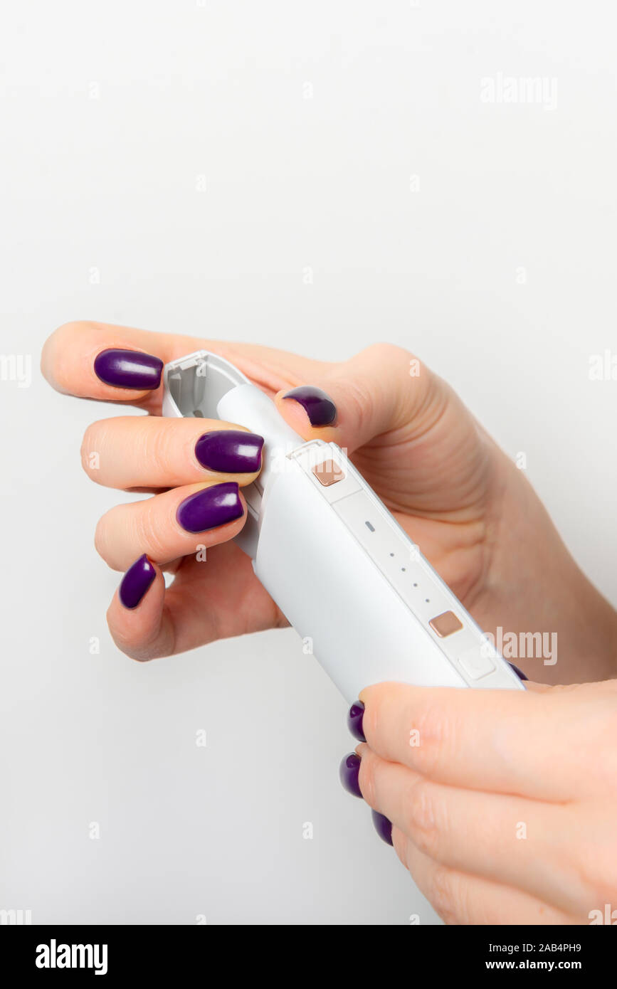 Heat not burn system for smoking, New trendy tobacco product technology ...