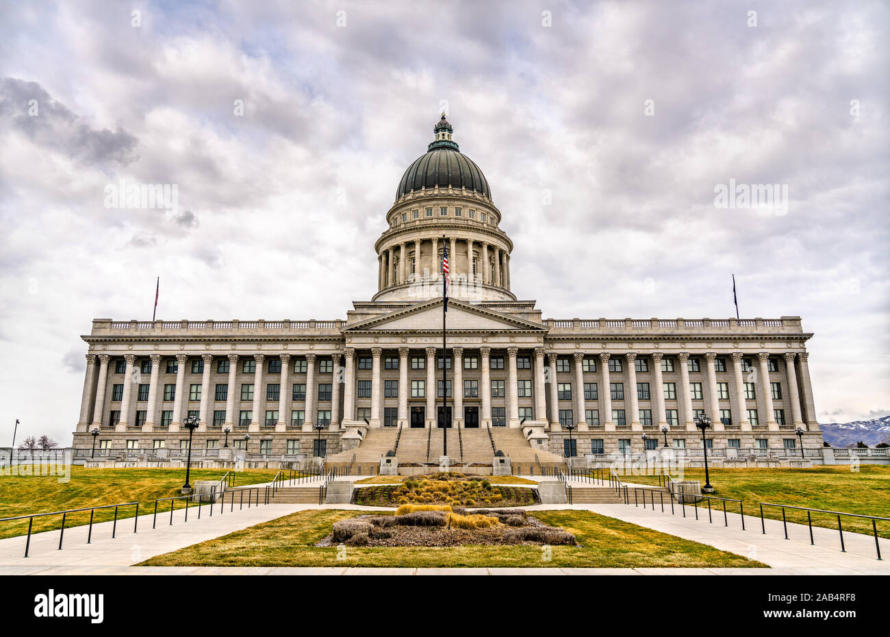 Utah State Capitol Building in Salt Lake City Stock Photo - Alamy