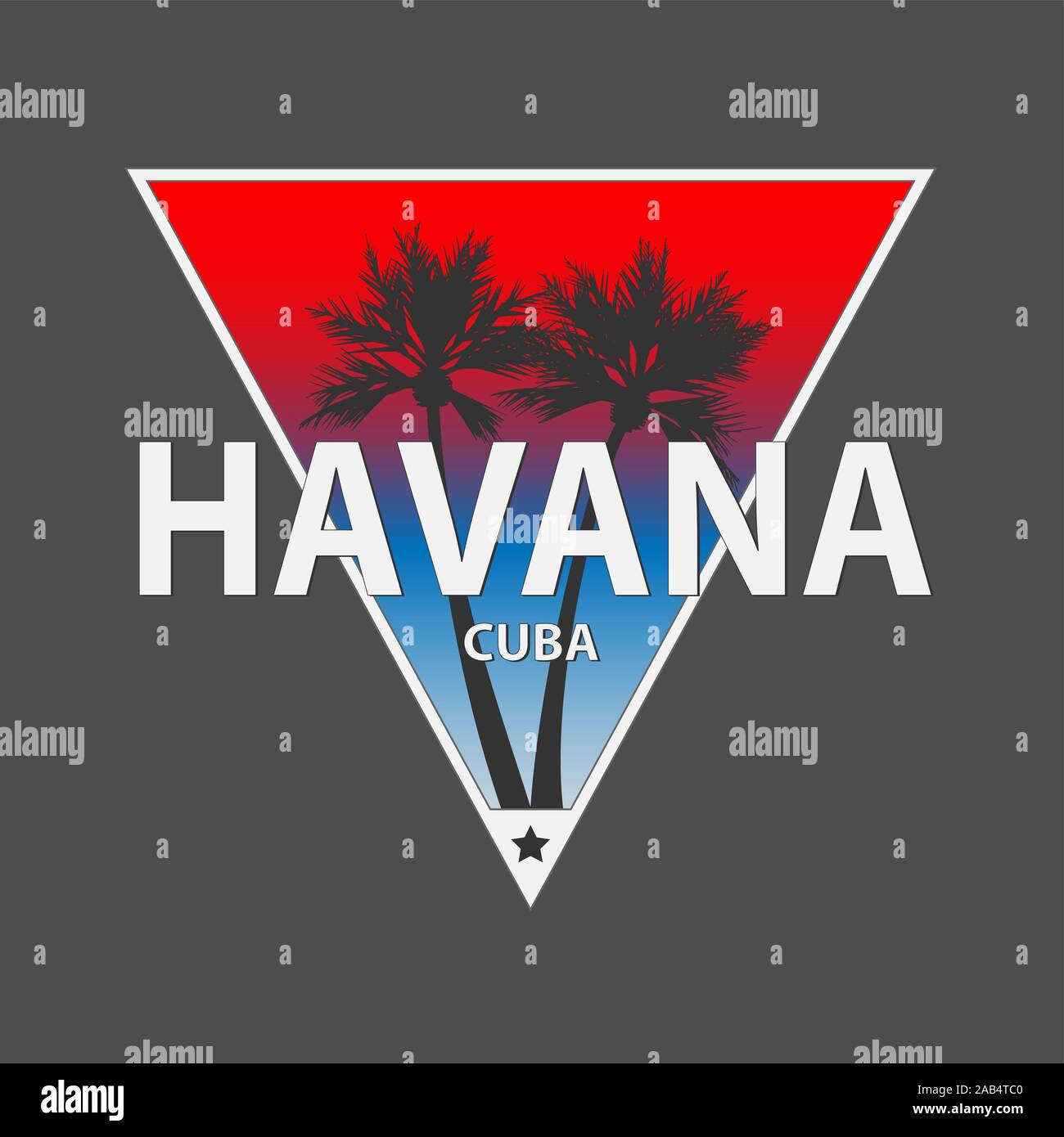 Havana typography design vector, for t-shirt, poster and other uses ...