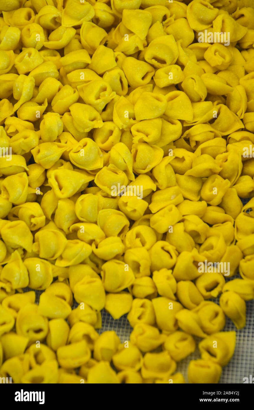 fresh italian pasta close up view Stock Photo - Alamy